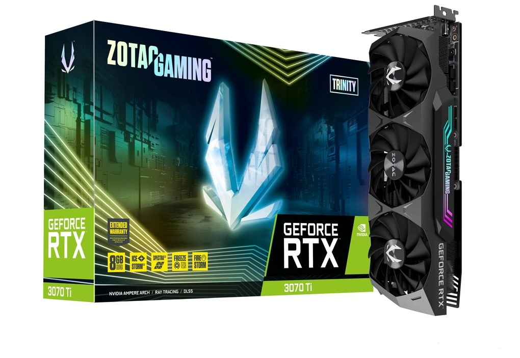 Tarjeta de Video Zotac GAMING GeForce RTX 3070 Ti Trinity [ZT-A30710D-10P] – natcomchile