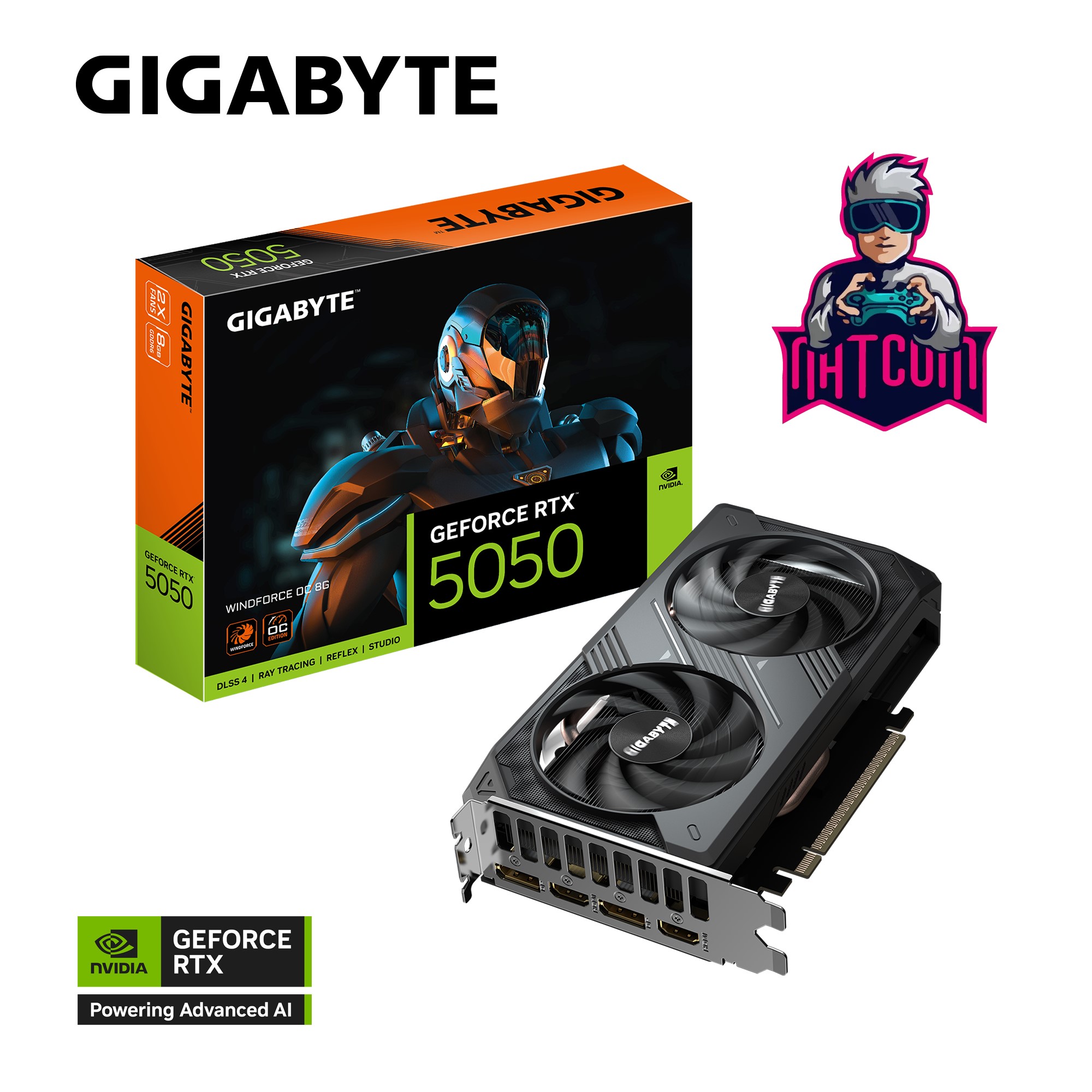 PC GAMER I3-12100F, RTX 5050 8B, 16GB DDR5, 500GB – natcomchile